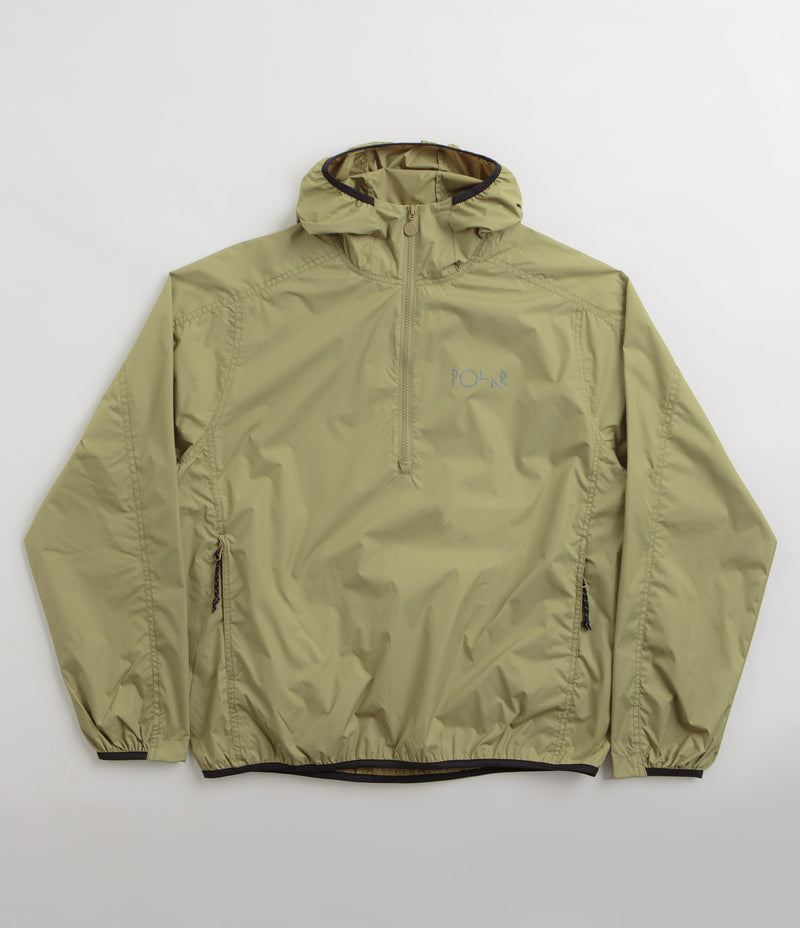 Polar Packable Anorak Jacket - Dirty Green | Flatspot