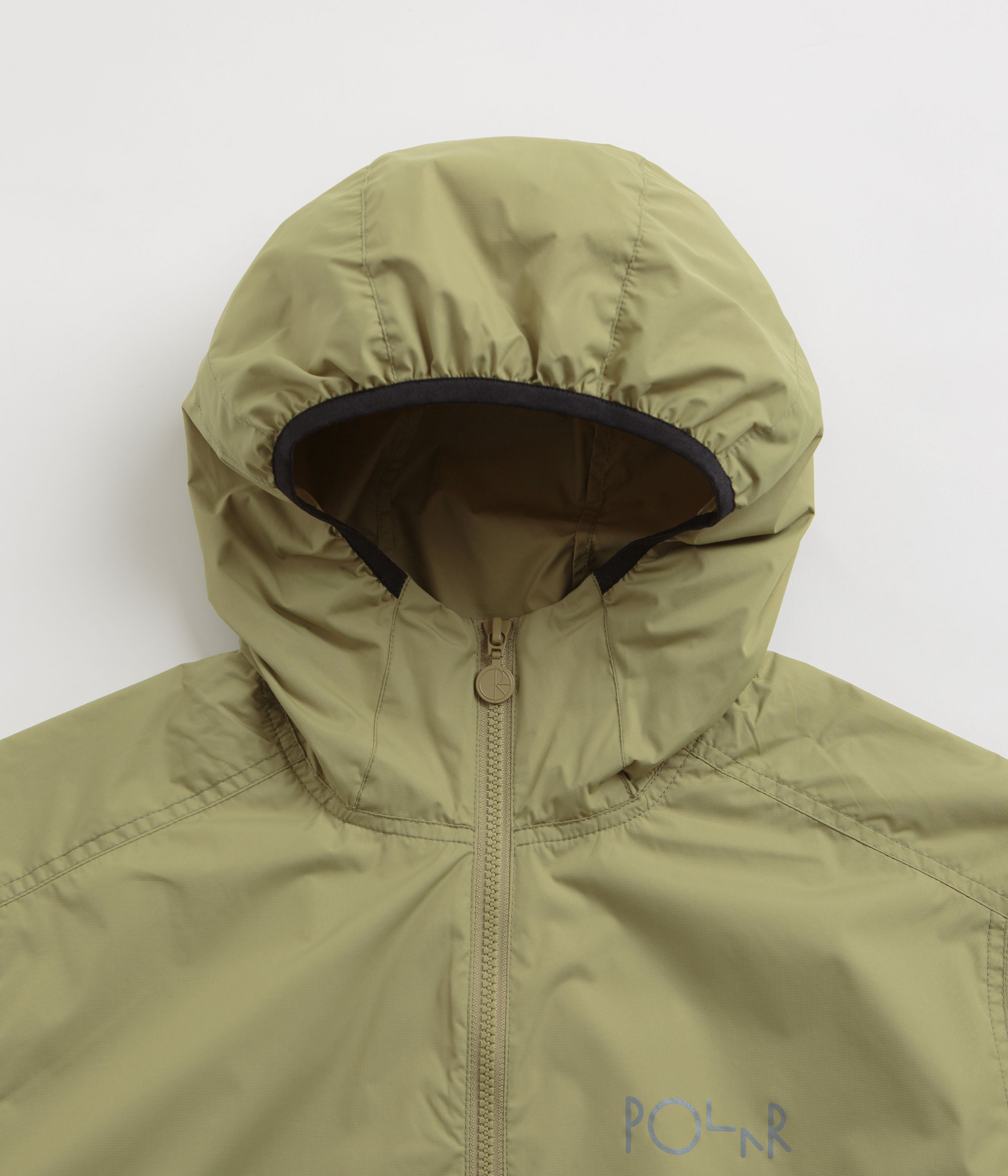 Polar Packable Anorak Jacket - Dirty Green | Flatspot