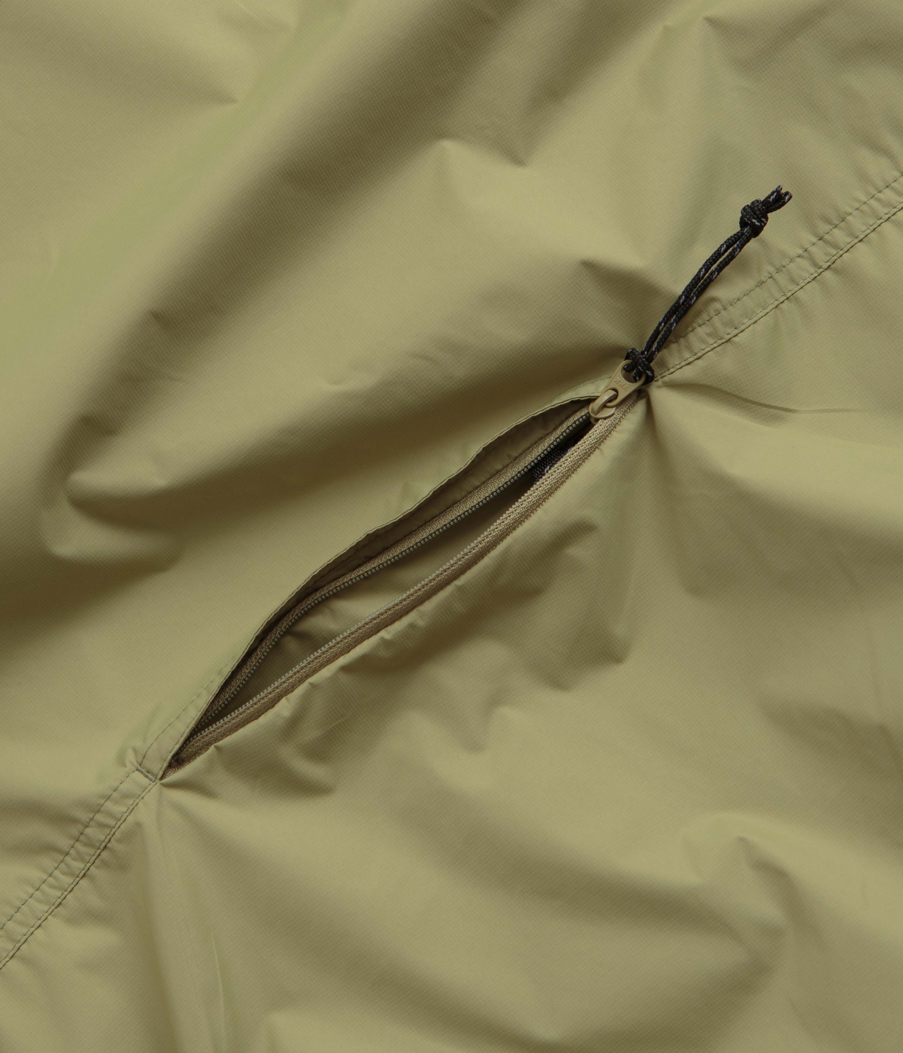 Polar Packable Anorak Jacket - Dirty Green | Flatspot