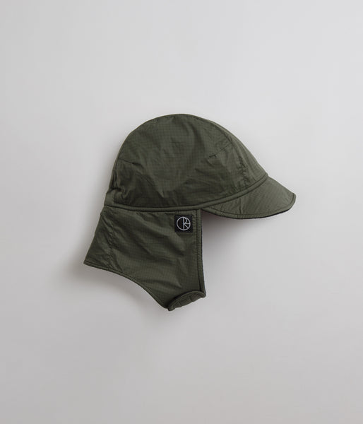 Polar Ripstop Luke Flap Cap - Grey Green | Flatspot