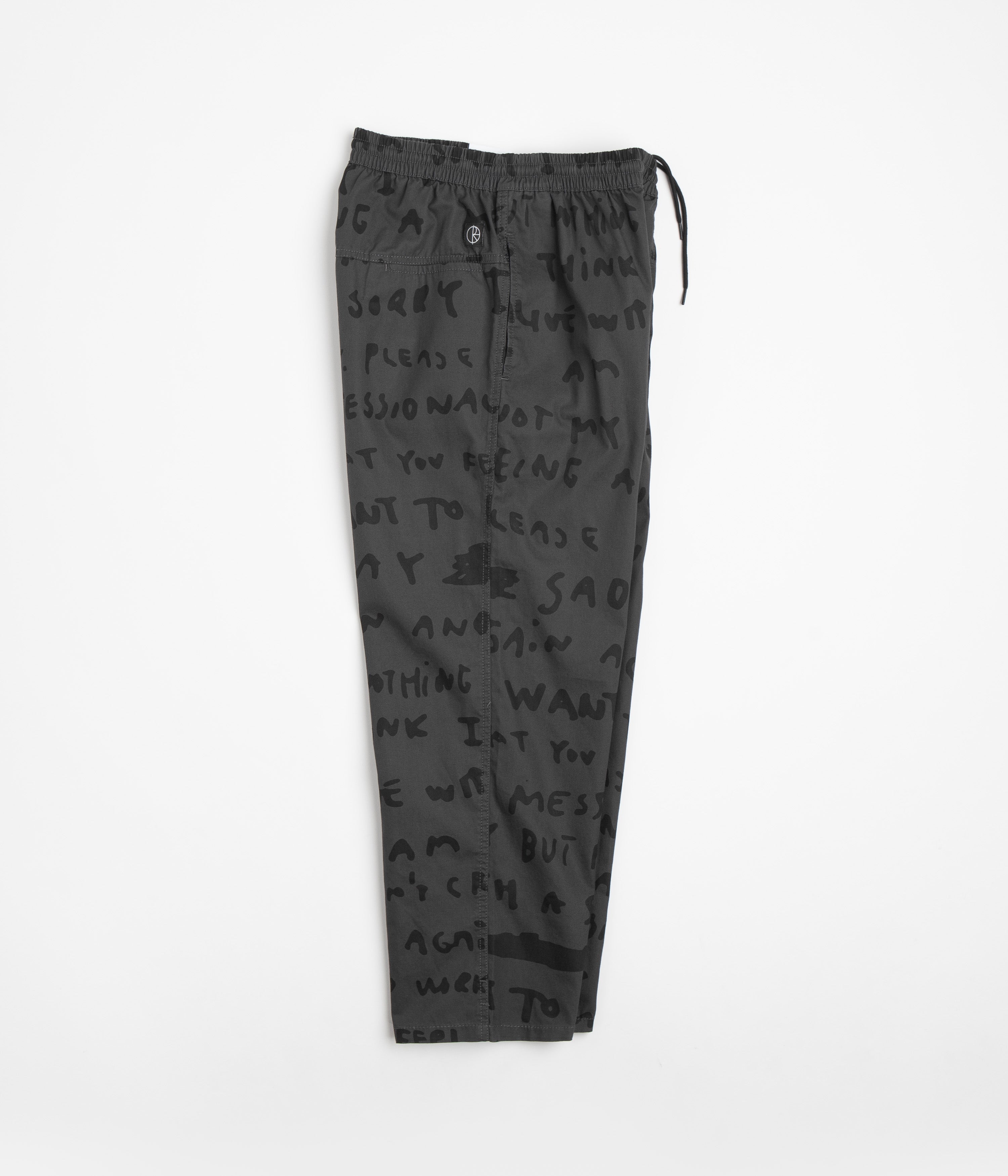 Polar Sad Notes Surf Pants - Graphite | Flatspot