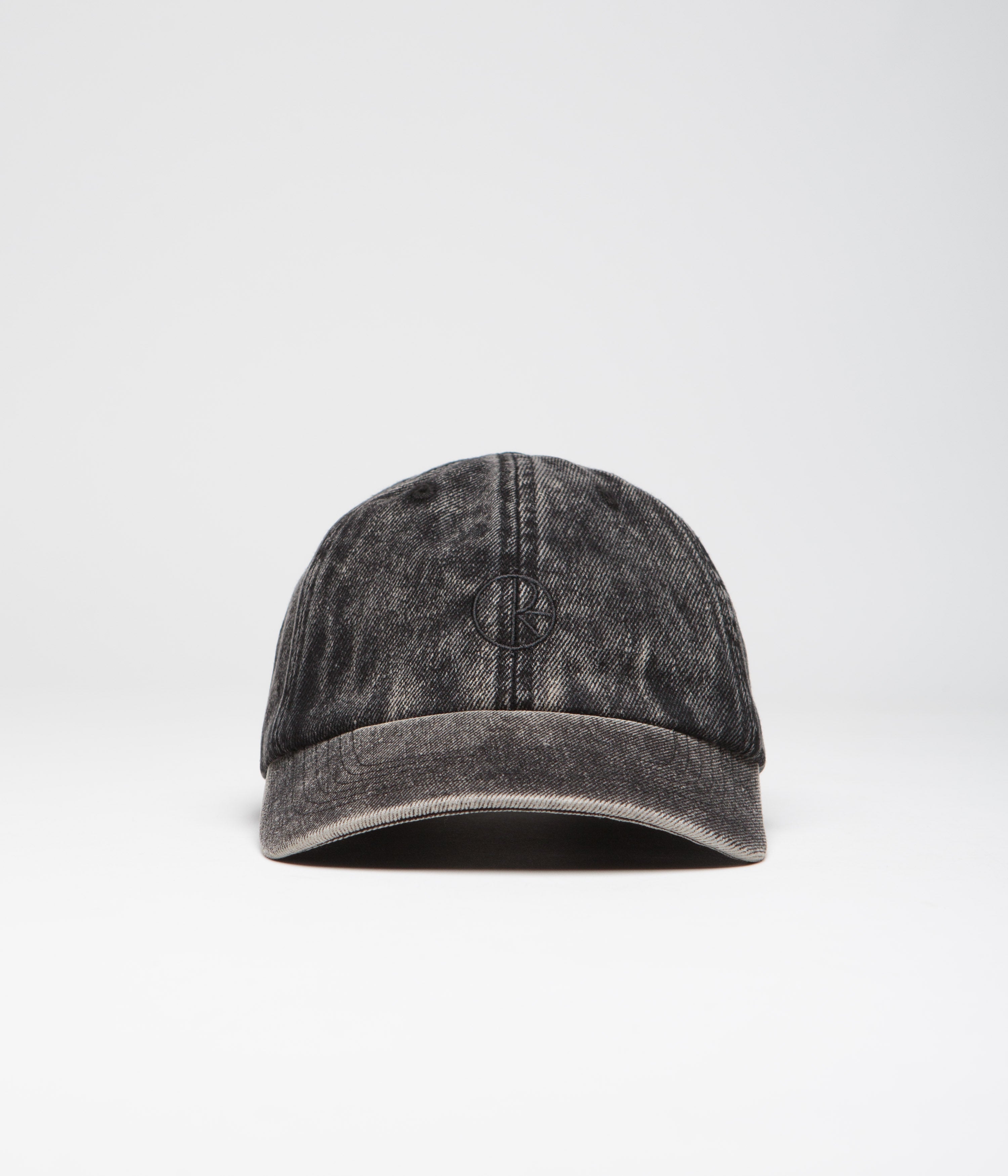 Polar Stroke Logo Denim Cap - Dark Acid Black | Flatspot