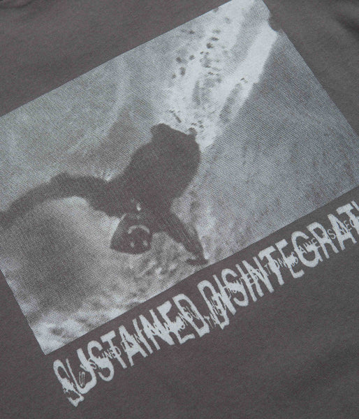 Polar Sustained Disintegration T-Shirt - Graphite | Flatspot
