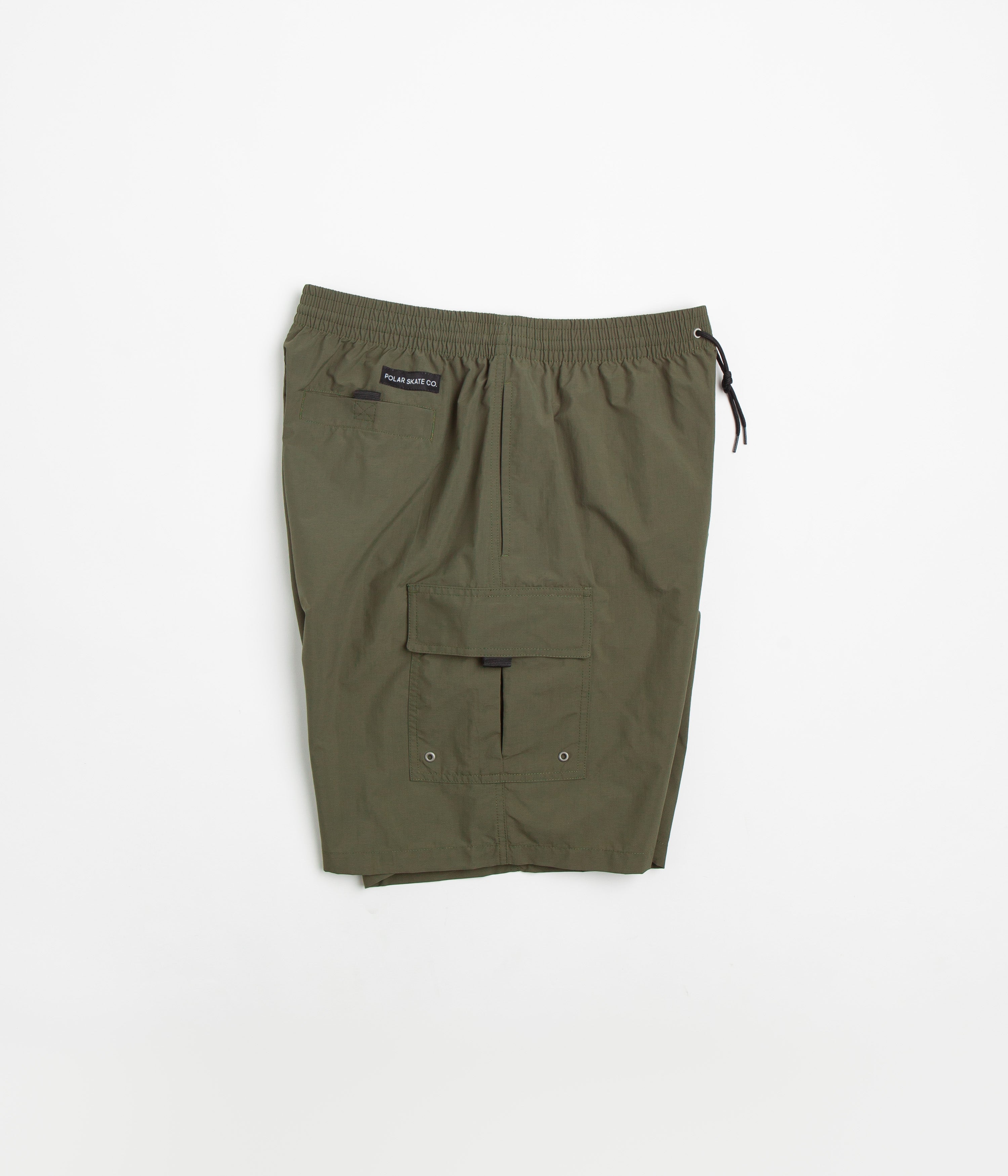 Polar Utility Swim Shorts - Dark Olive | Flatspot