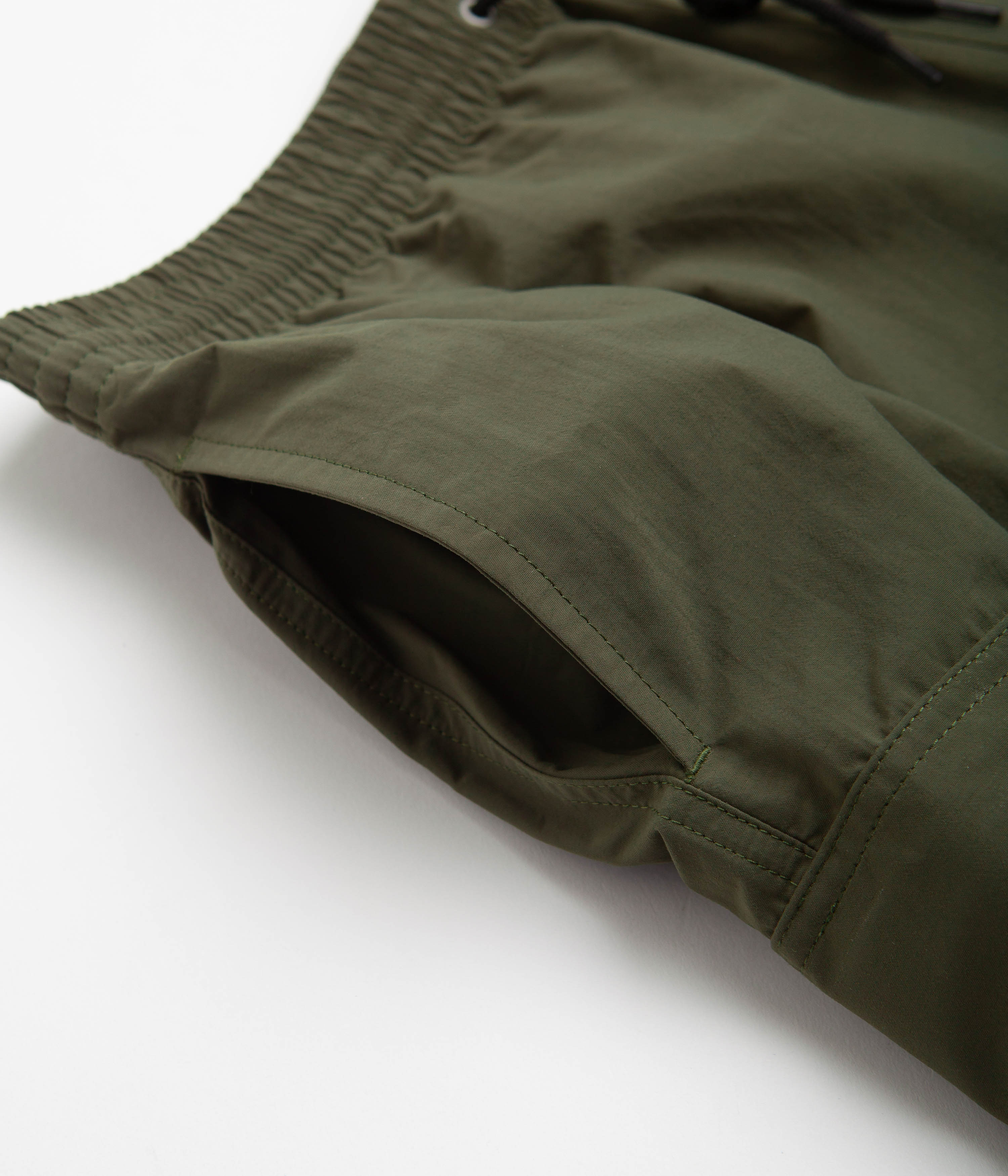 Polar Utility Swim Shorts - Dark Olive | flatspot