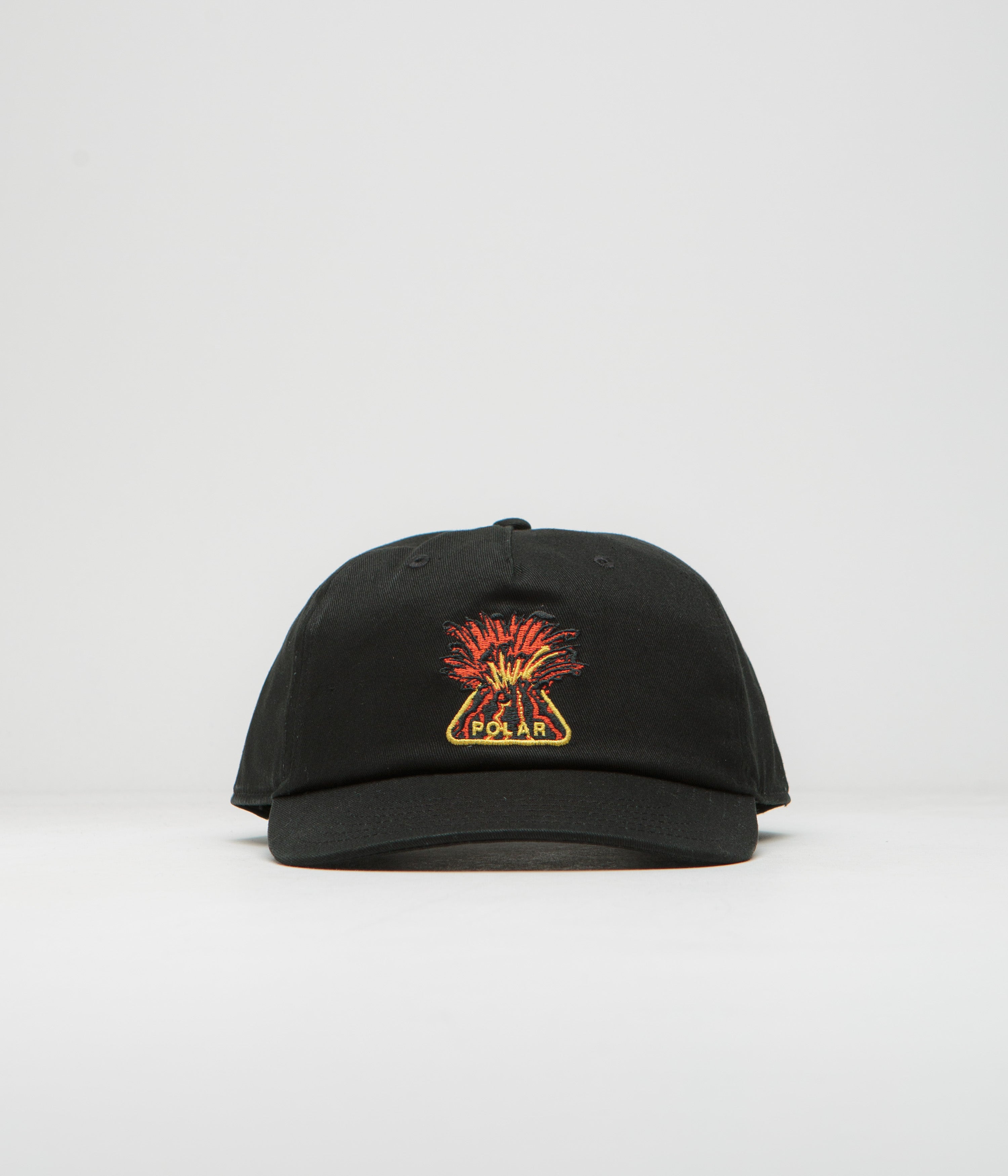 Polar Volcano Jake Cap - Black | Flatspot