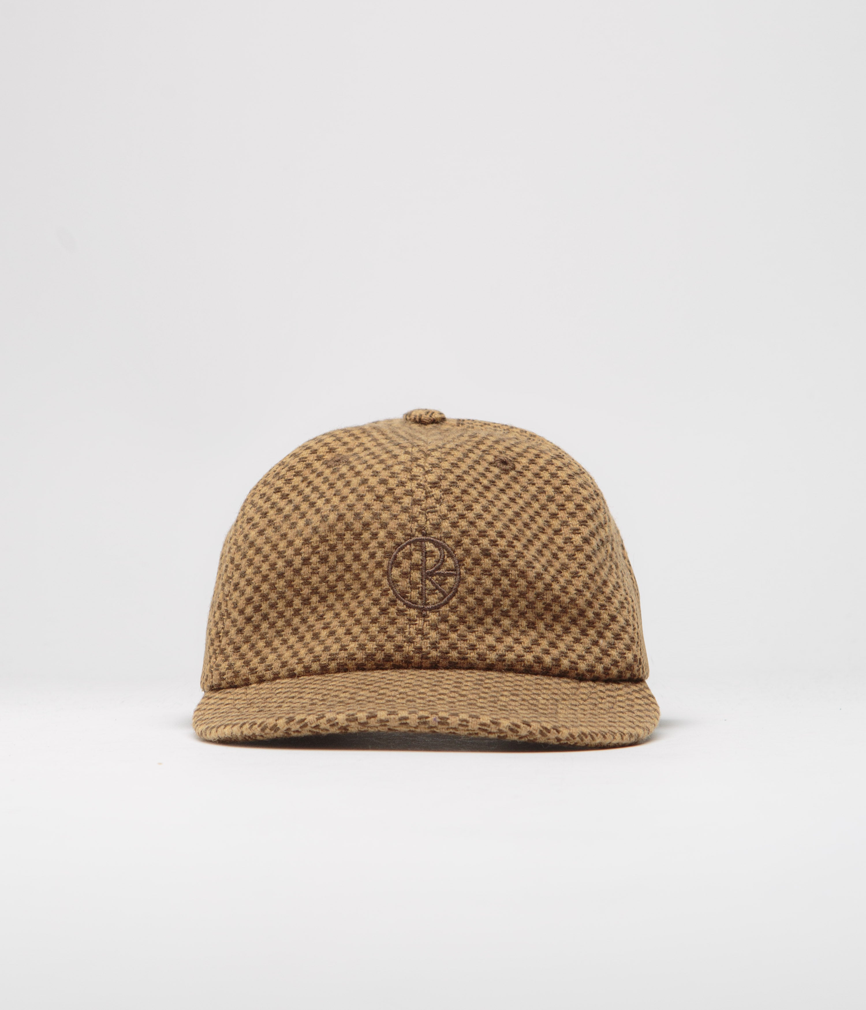 Polar Wool Tom Cap - Brown Check | Flatspot