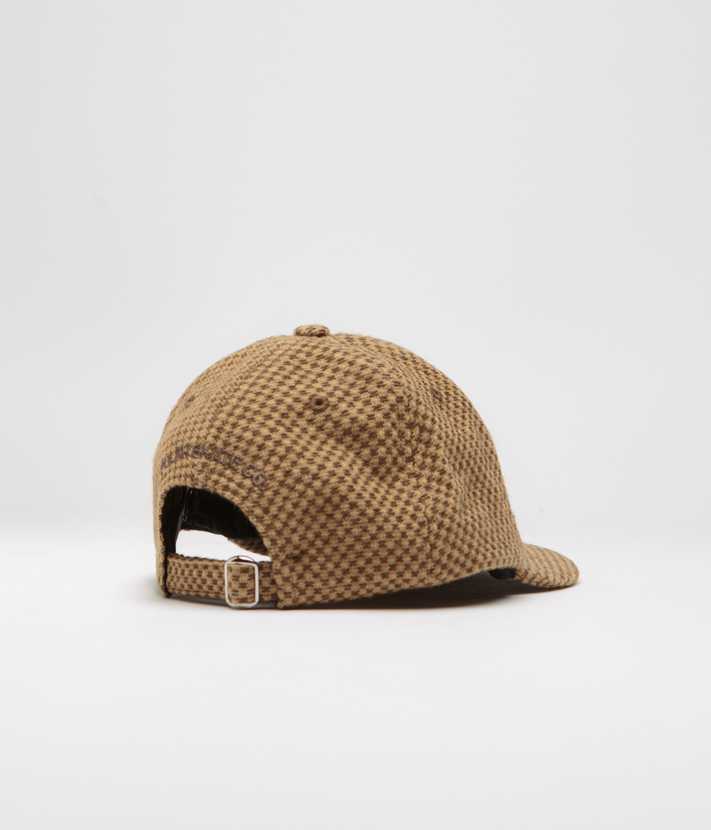 Polar Wool Tom Cap - Brown Check | Flatspot