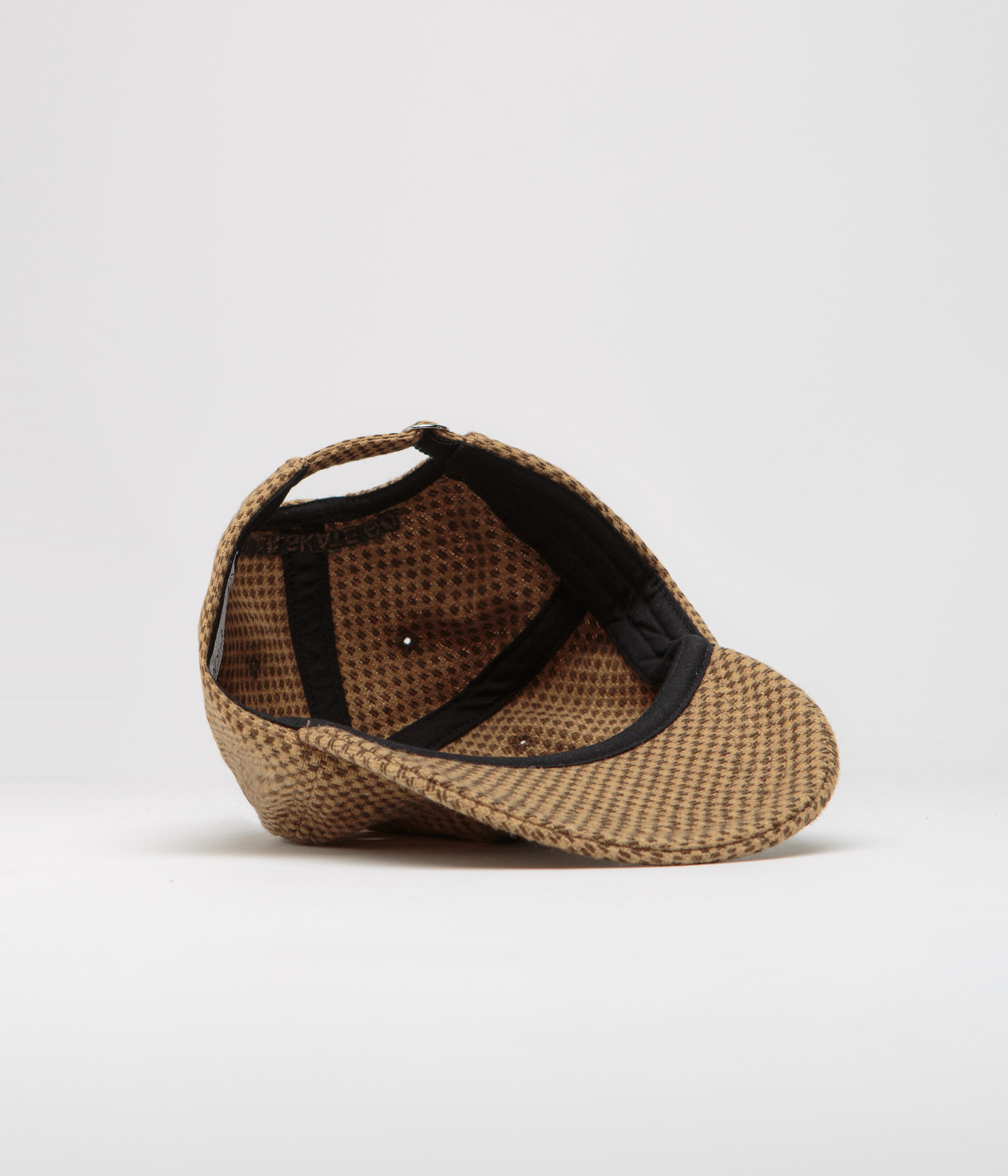 Polar Wool Tom Cap - Brown Check | Flatspot