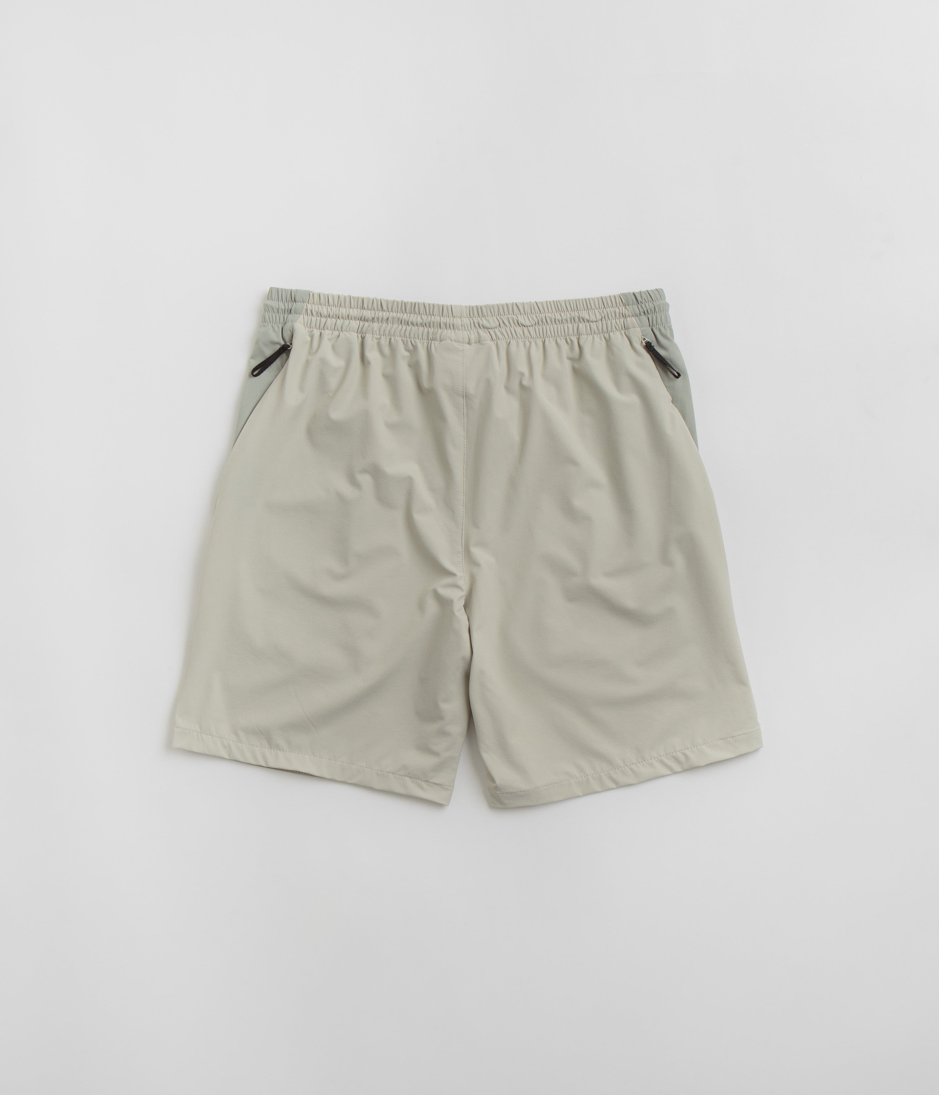 Purple Mountain Observatory Blocked Climbing Shorts - Grey Teal | Flatspot