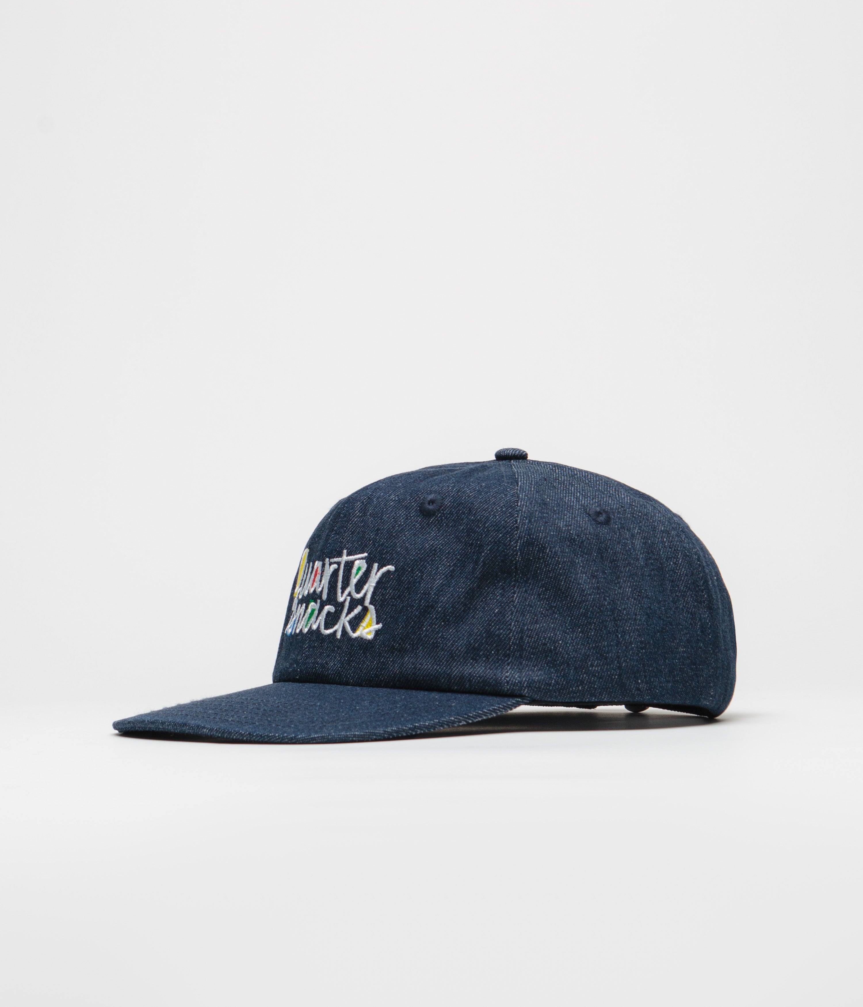 Quartersnacks Pop Art Cap - Dark Denim | Flatspot