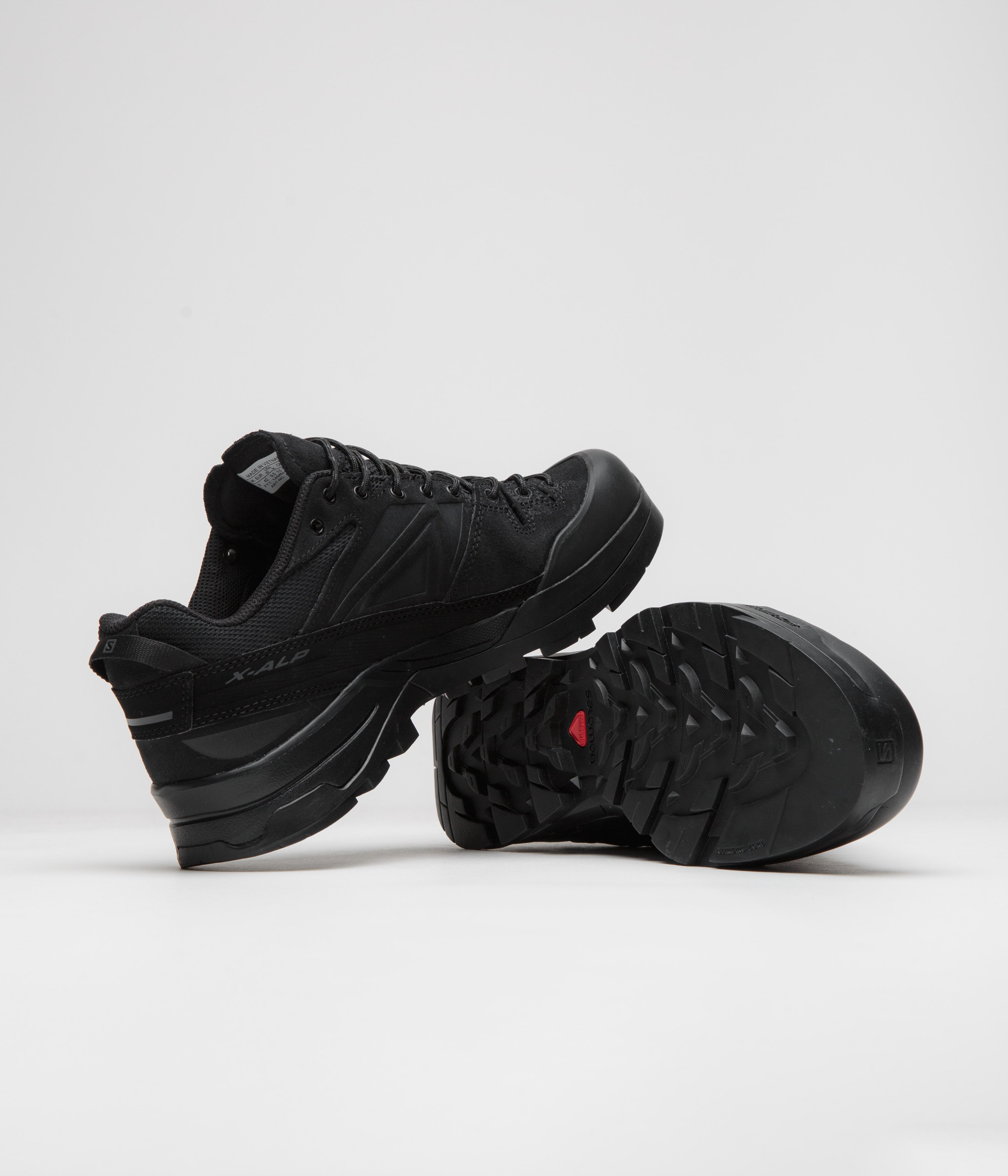 Salomon X-ALP LTR Shoes - Black / Black / Asphalt | flatspot