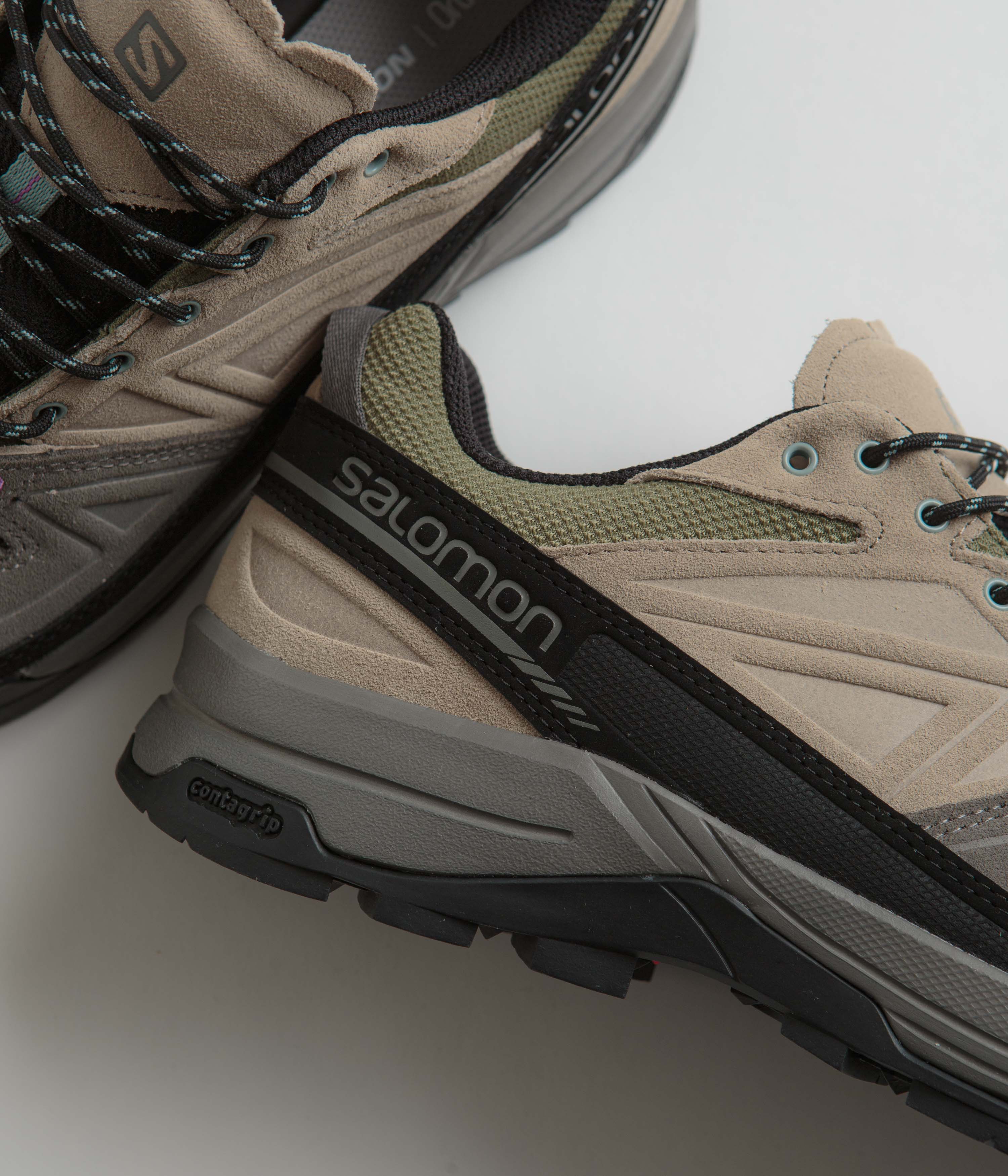 Salomon X-ALP LTR Shoes - Pewter / Vintage Khaki / Black | Flatspot