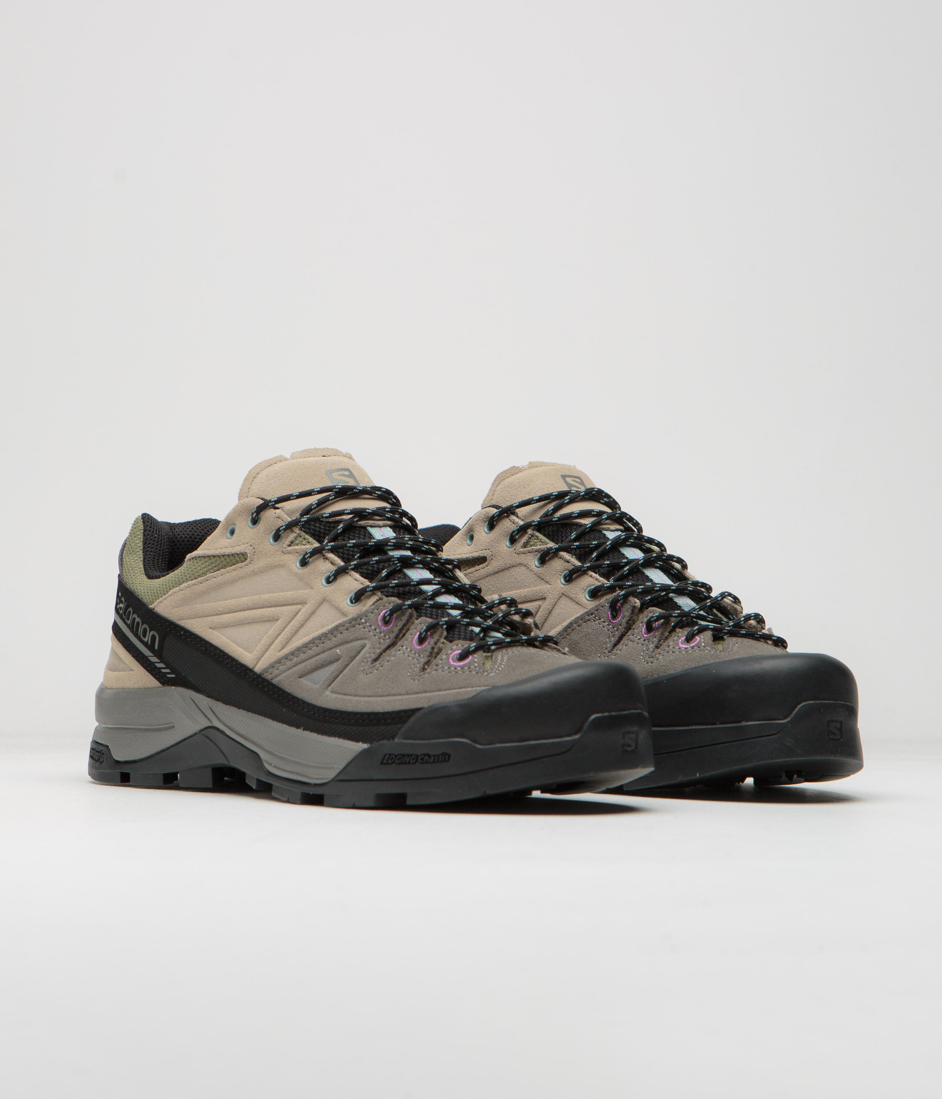 Salomon X-ALP LTR Shoes - Pewter / Vintage Khaki / Black | Flatspot
