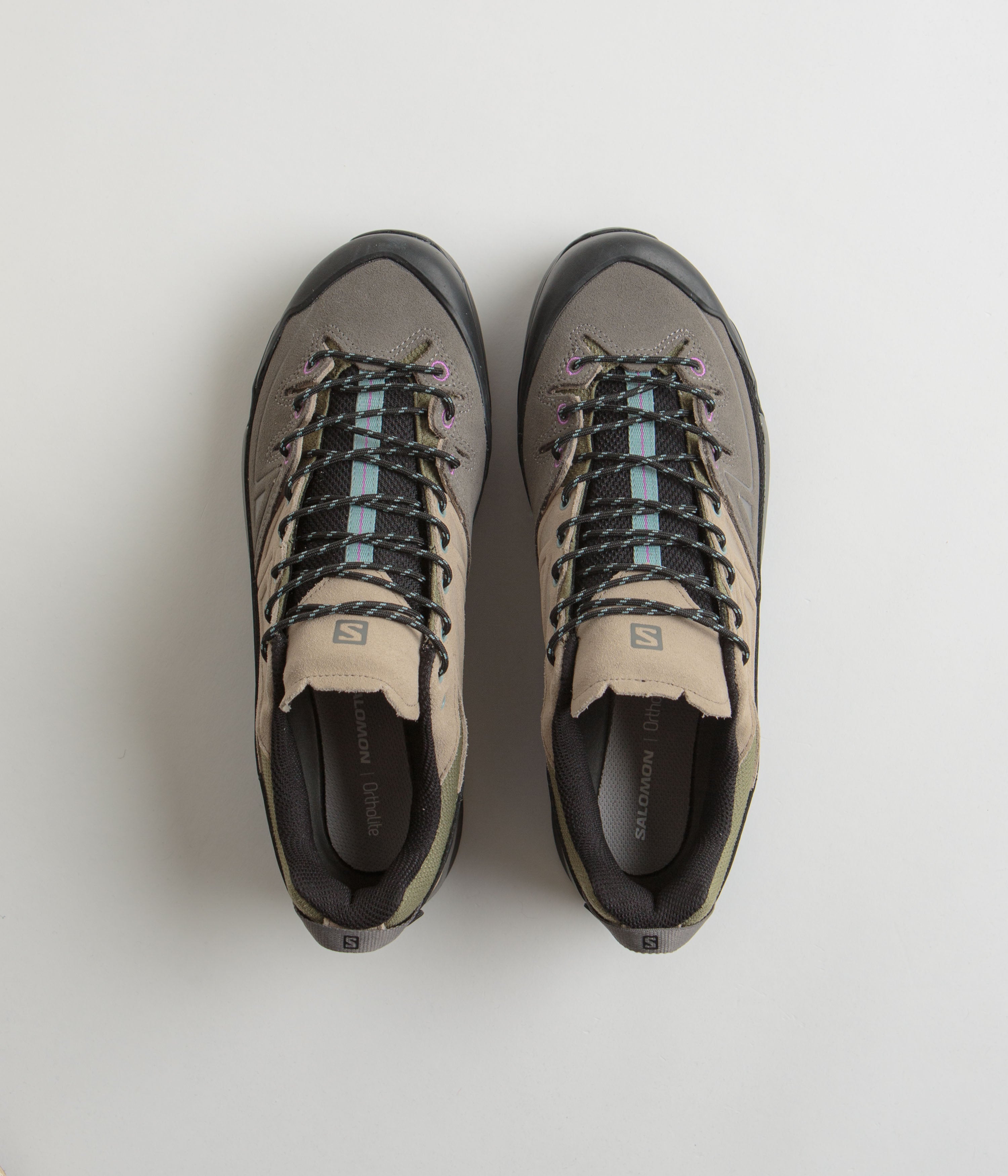 Salomon X-ALP LTR Shoes - Pewter / Vintage Khaki / Black | Flatspot