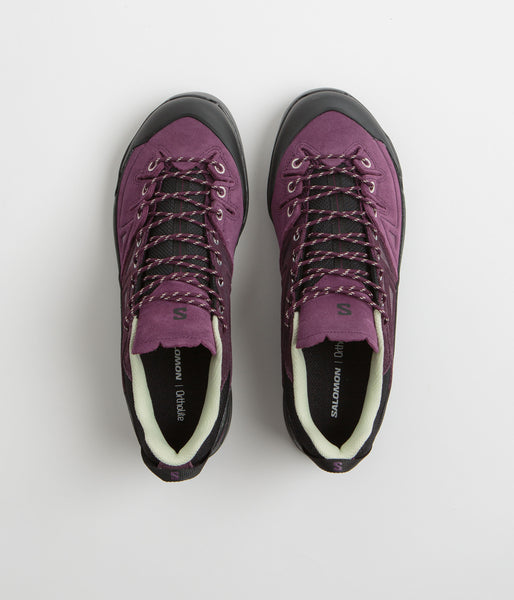 Salomon X-ALP LTR Shoes - Winter Bloom / Plum Perfect / Lime Cream ...