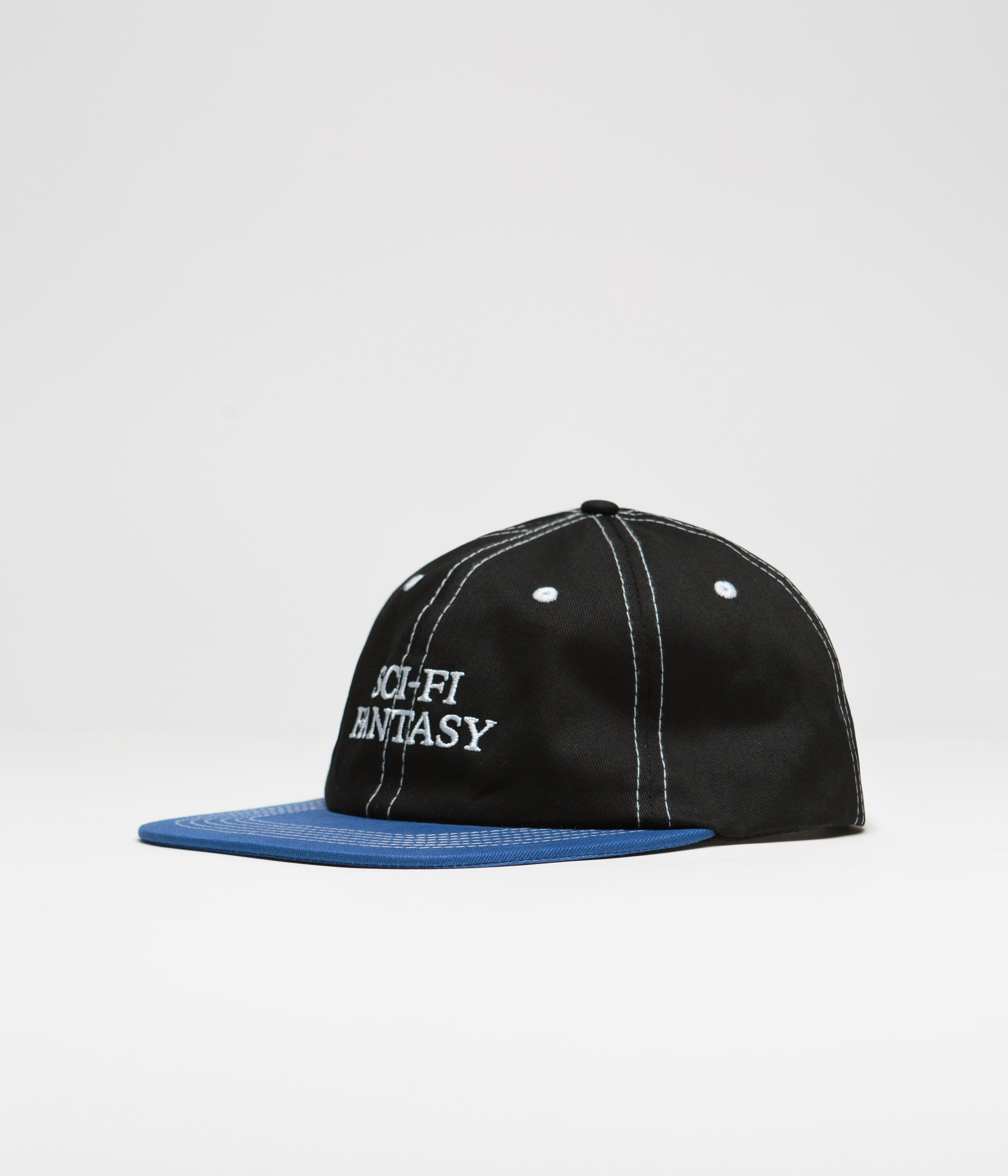 Sci-Fi Fantasy Logo Cap - Black / Royal | Flatspot