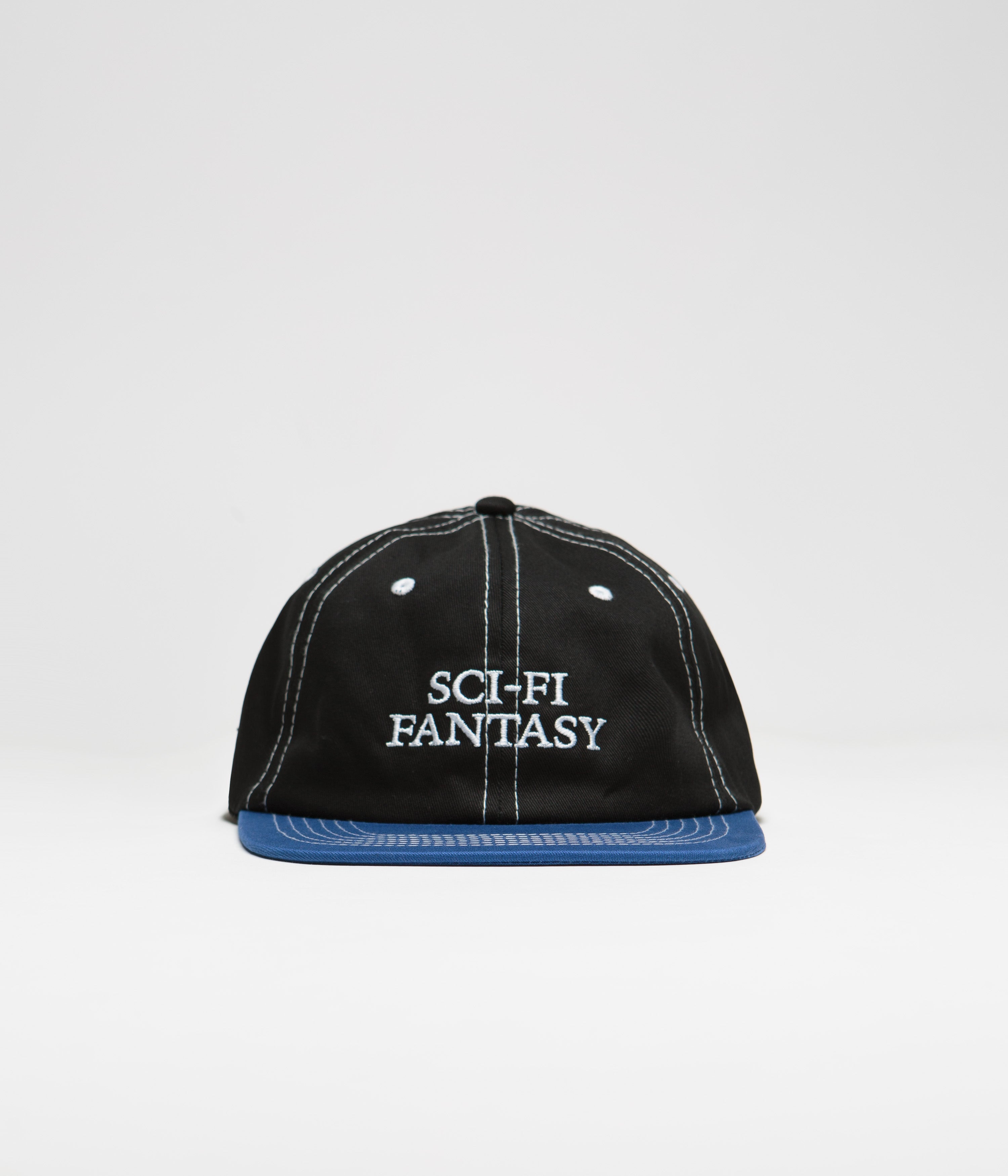 Sci-Fi Fantasy Logo Cap - Black / Royal | Flatspot
