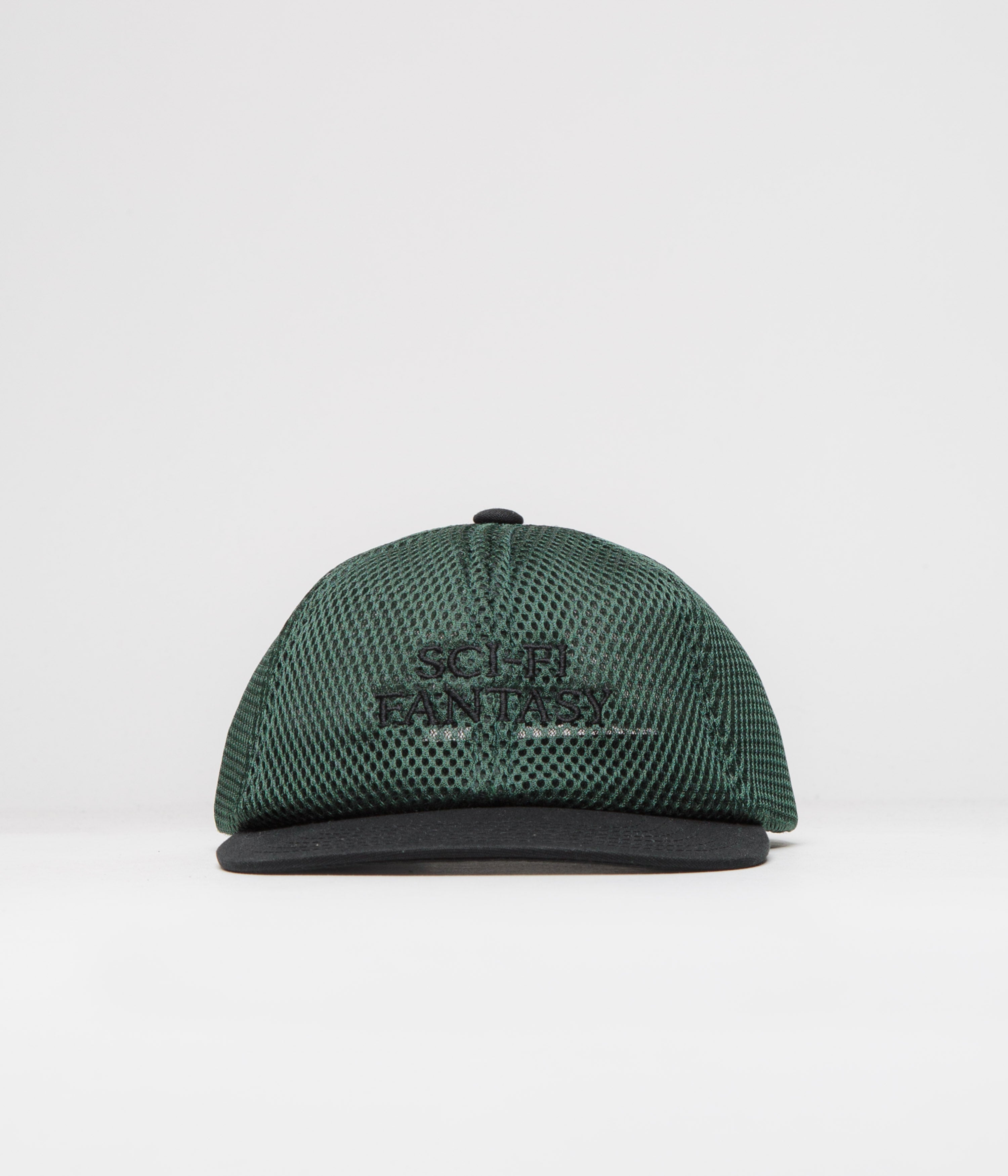 Sci-Fi Fantasy Logo Cap - Forest Green / Black | Flatspot