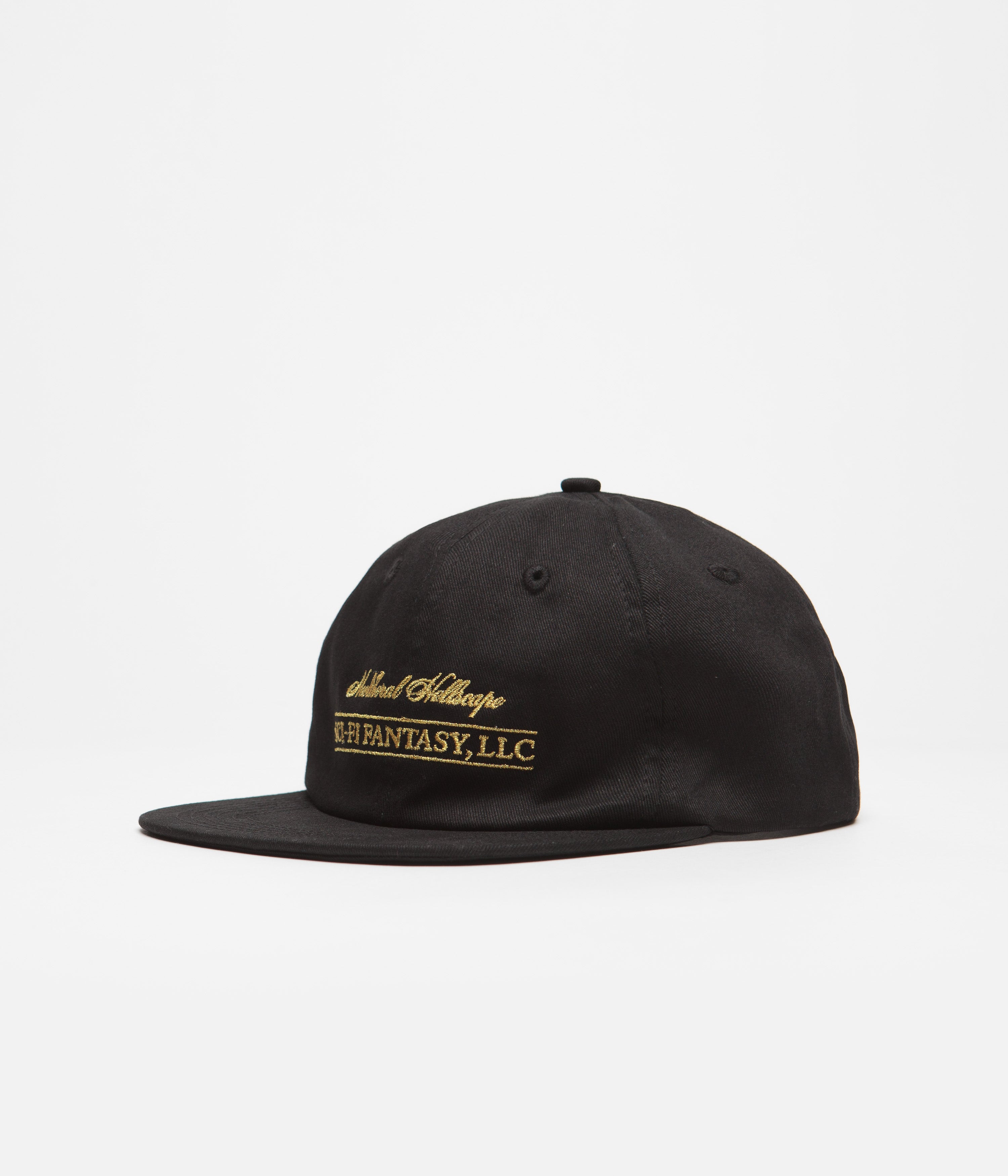 Sci-Fi Fantasy Neoliberal Hellscape Cap - Black | Flatspot