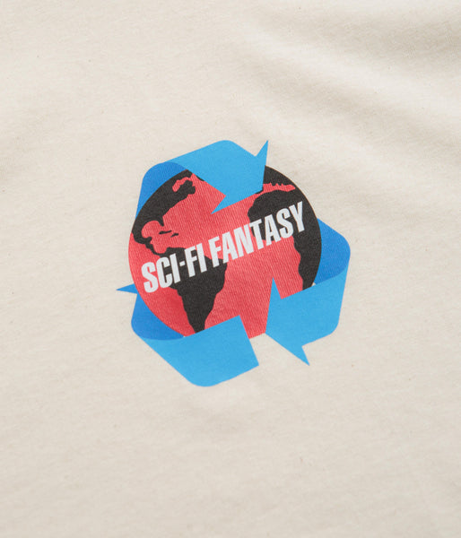 Sci-Fi Fantasy Recycle T-Shirt - Natural | Flatspot