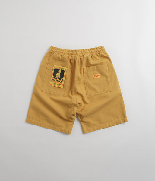 Service Works Classic Chef Shorts - Gold | Flatspot