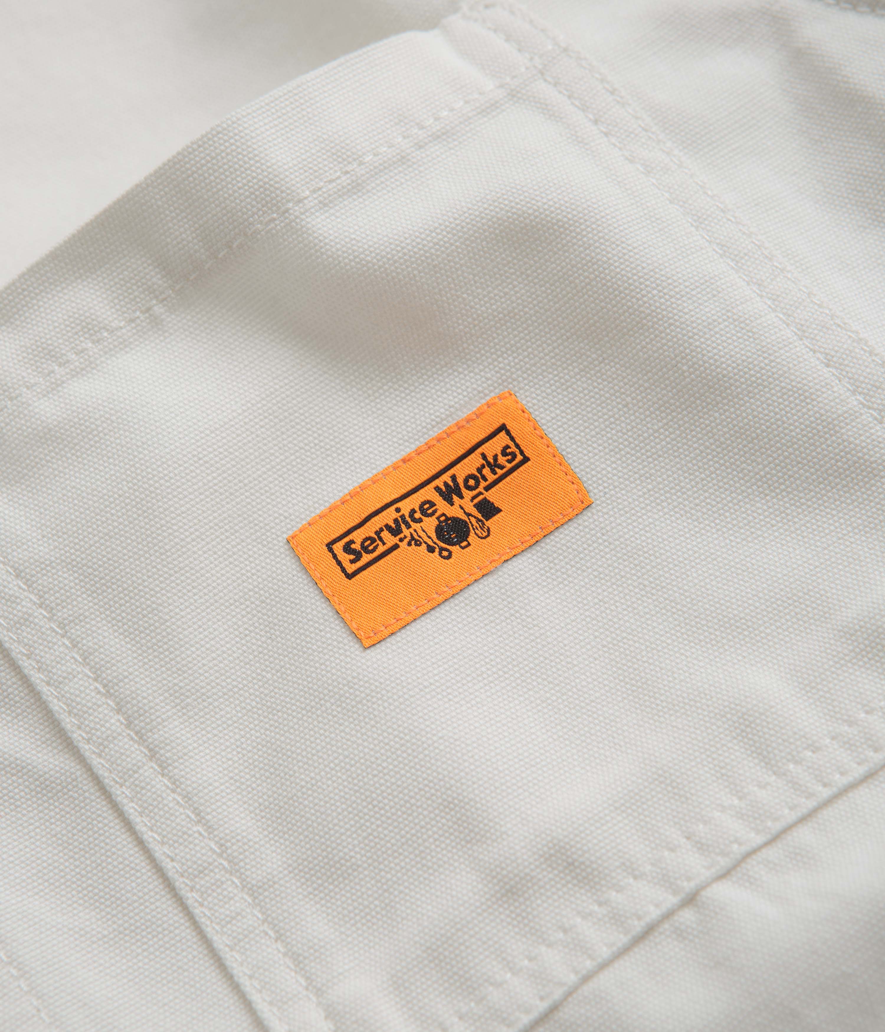 Service Works Coverall Jacket - Off-White | Flatspot