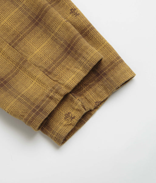 Service Works Thistle Plaid Chef Pants - Ochre | Flatspot