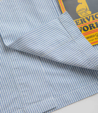 Service Works Waiter Shirt - Oxford Blue Stripe | flatspot