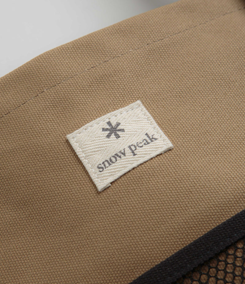 Snow Peak Medium Tote Bag - Brown | Flatspot