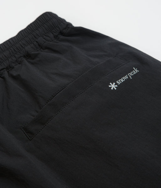 Snow Peak NSD Easy Shorts - Black | flatspot