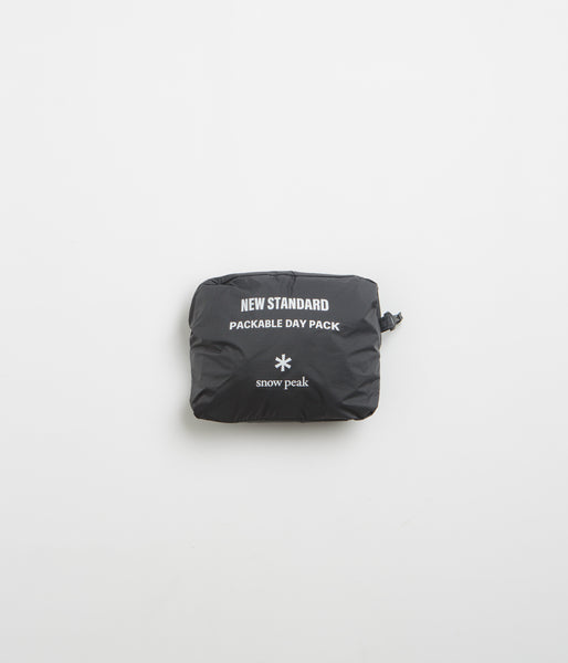 Snow Peak NSD Packable Backpack - Black | Flatspot