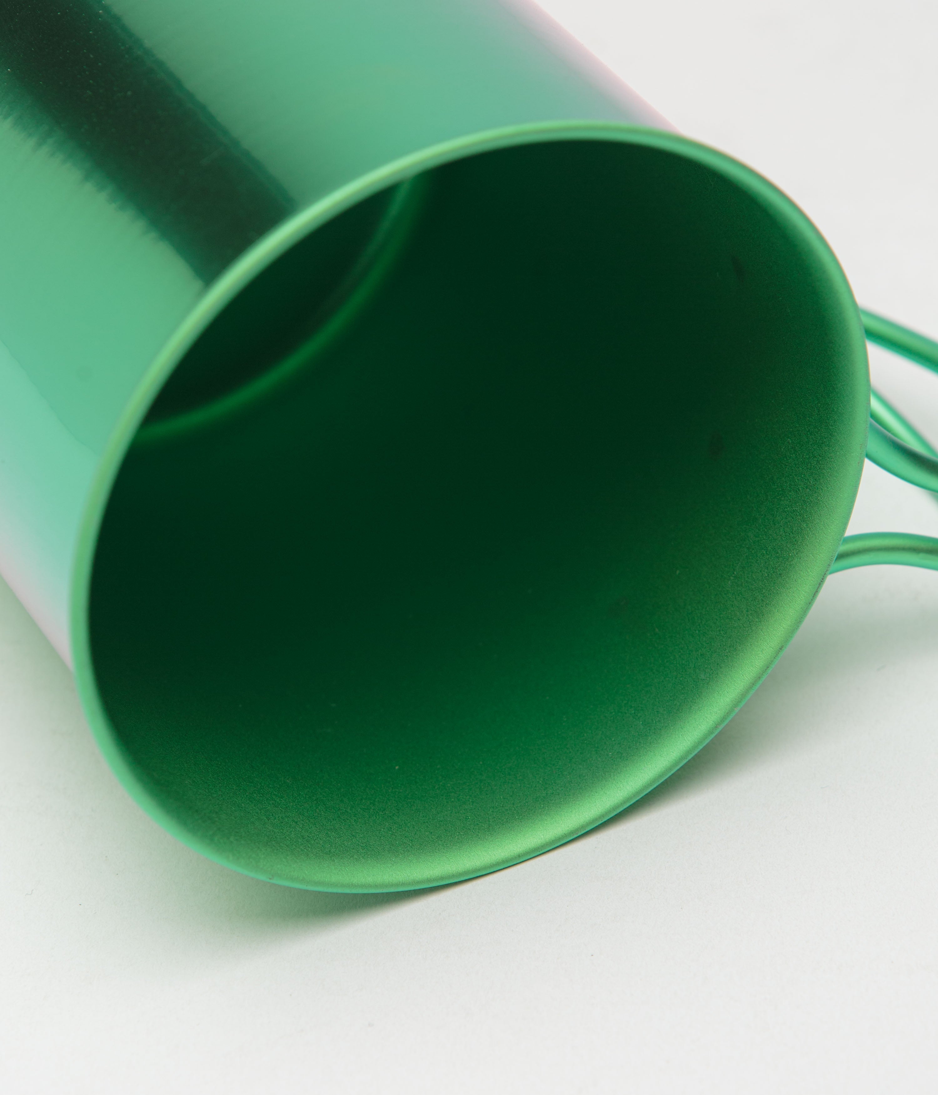 Snow Peak Titanium Single Wall 450ml Mug - Anodized Ocean Green | Flatspot