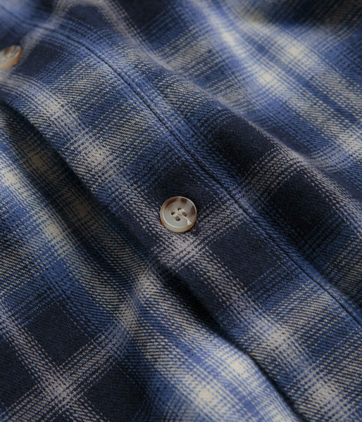 Stan Ray Flannel Shirt - Navy Plaid | Flatspot