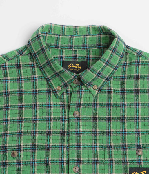 Stan Ray Flannel Shirt - Summer Green Plaid | Flatspot