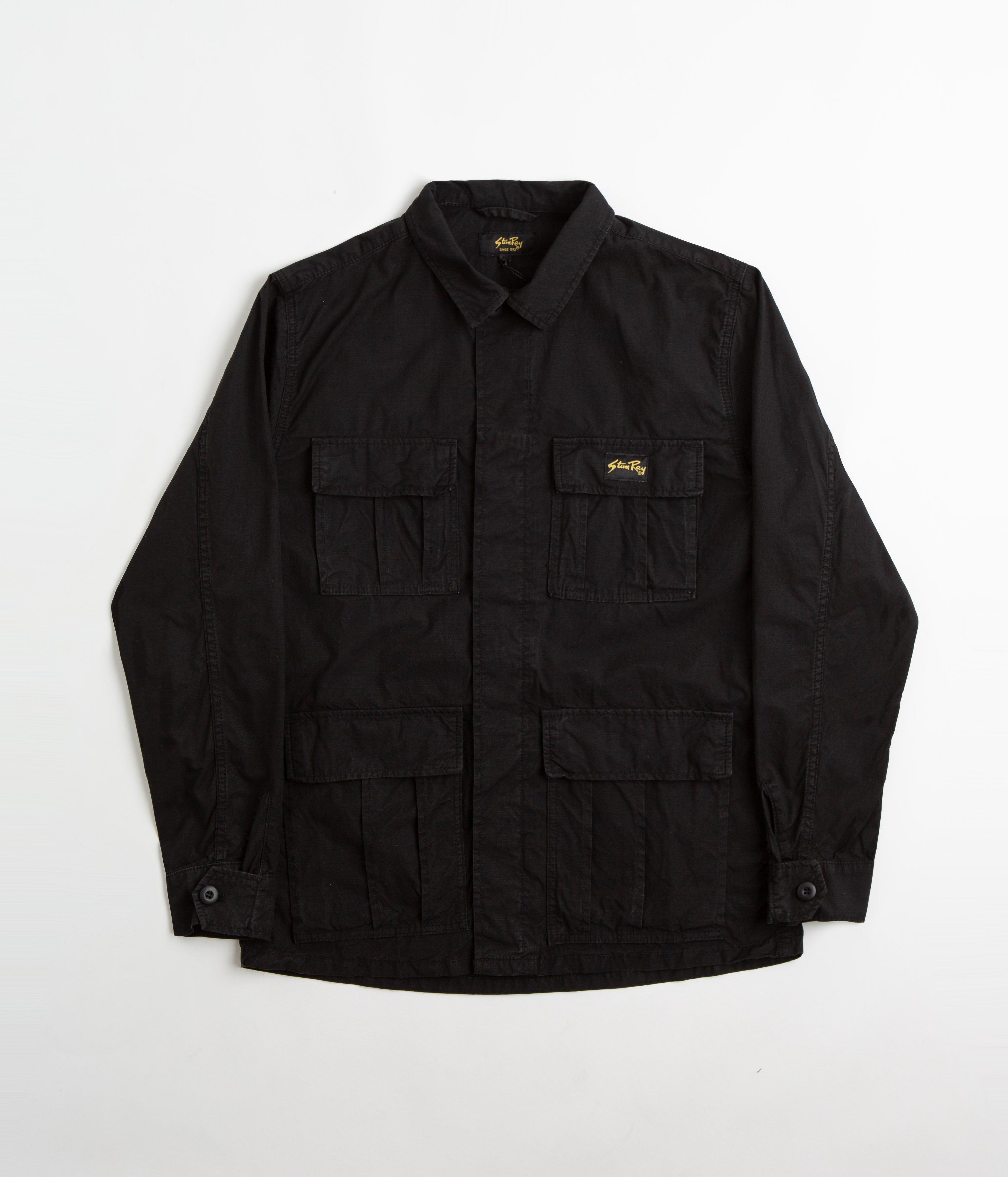Stan Ray Utility Jacket - Black Ripstop | Flatspot