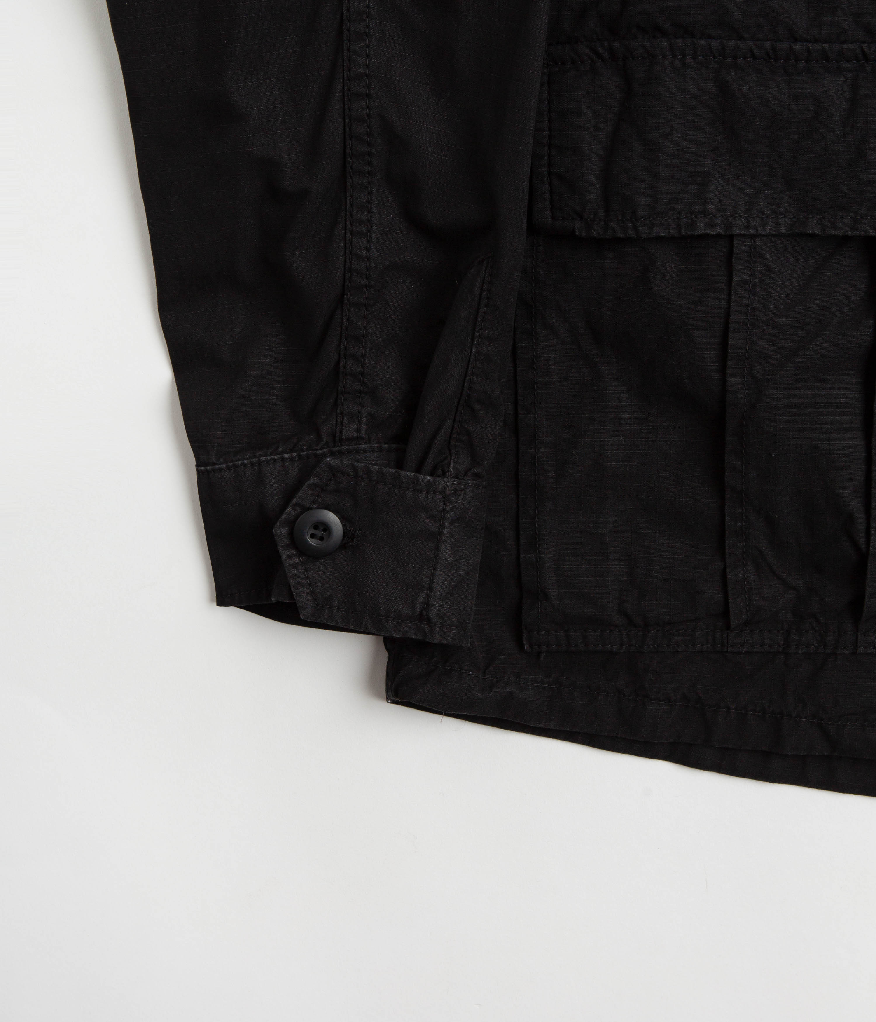 Stan Ray Utility Jacket - Black Ripstop | Flatspot