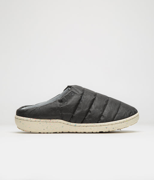 Subu Re: Paper Sandals - Black | Flatspot