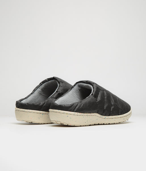Subu Re: Paper Sandals - Black | Flatspot