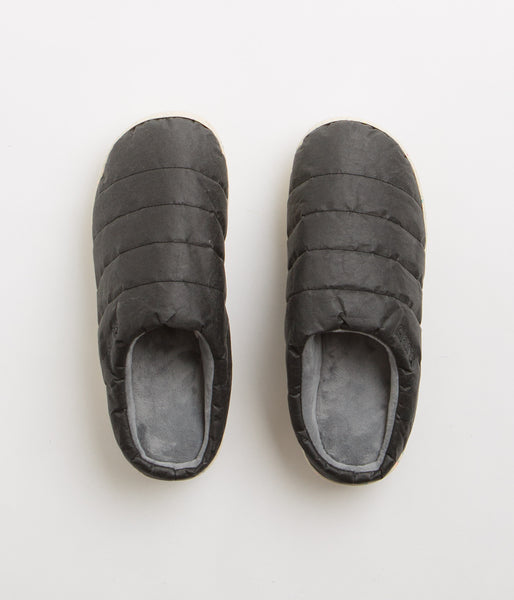 Subu Re: Paper Sandals - Black | Flatspot