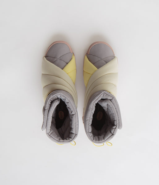 Suicoke Futon Hi Shoes - Grey Lemon | Flatspot
