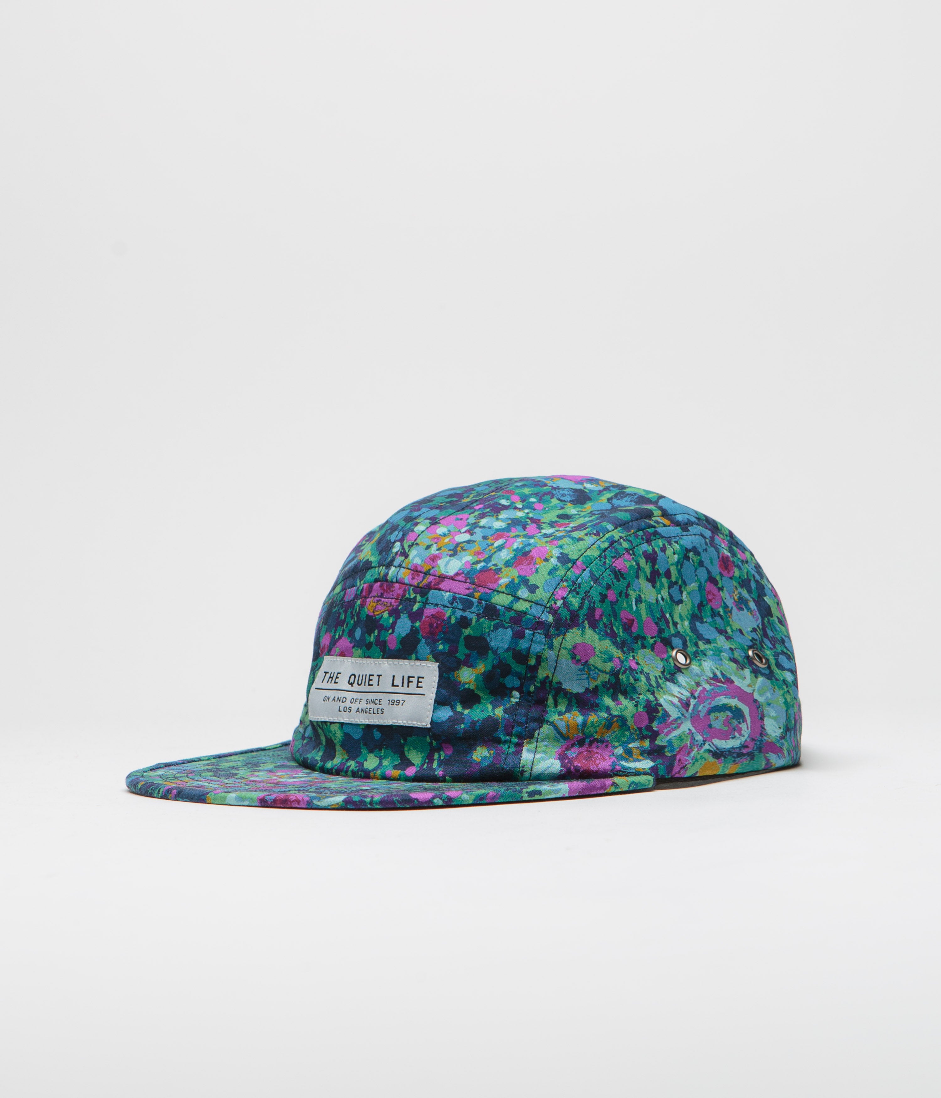 The Quiet Life Monet 5 Panel Camper Cap - Floral | Flatspot