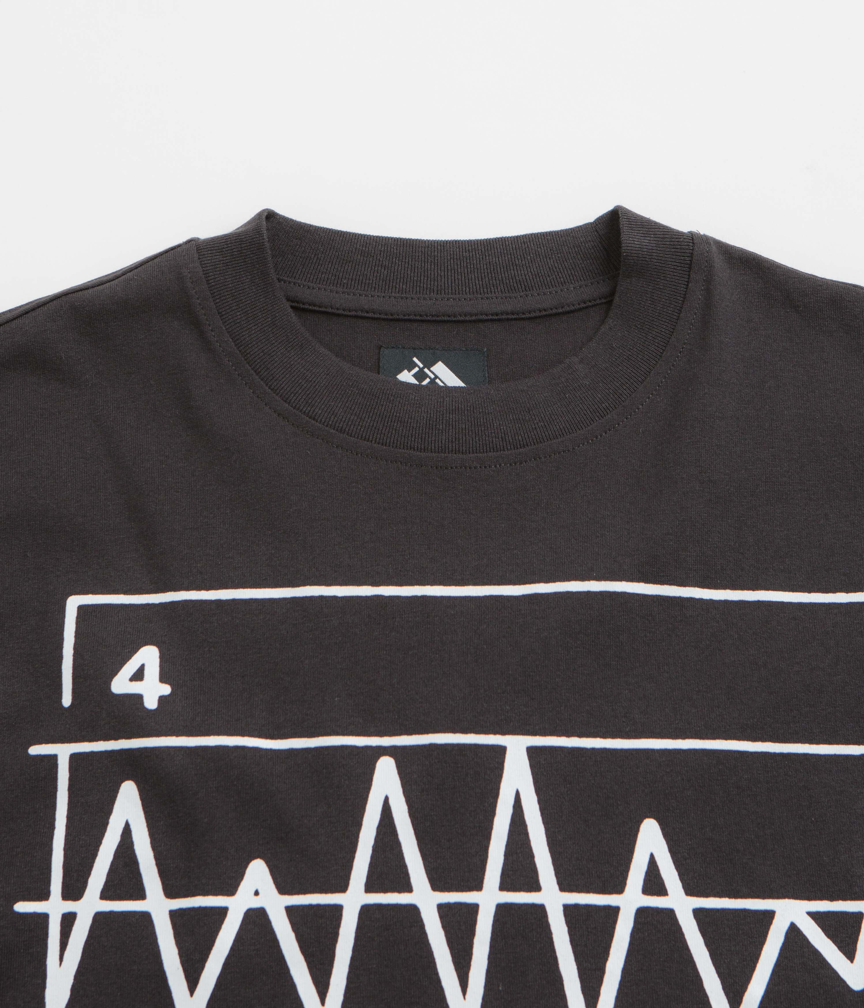 The Trilogy Tapes Awkward Graph T-Shirt - Black | Flatspot