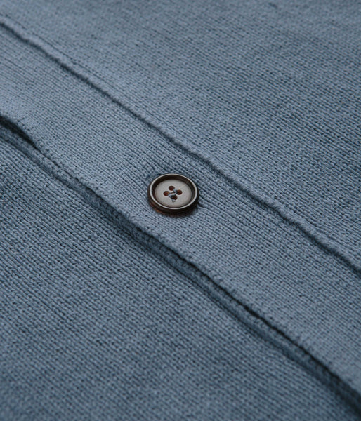 Universal Works David Cardigan - Chambray | Flatspot