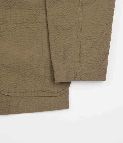 Universal Works Three Button Jacket - Olive | Flatspot