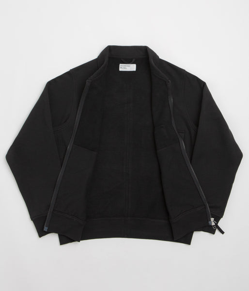 Universal Works Tyler Sweat Jacket - Black | Flatspot