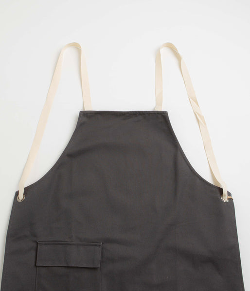 Uskees 9001 Canvas Tie-Back Apron - Charcoal | Flatspot