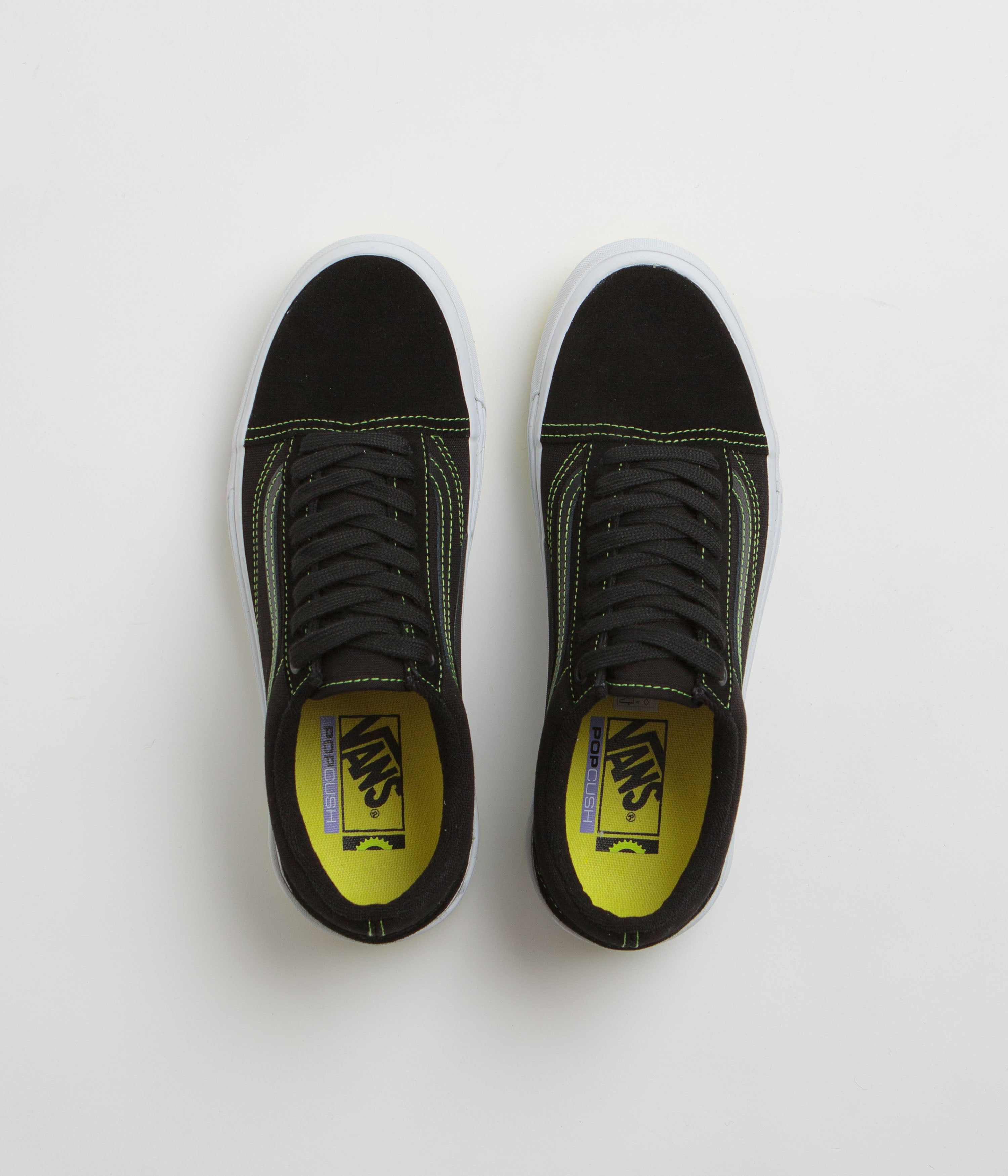 Vans BMX Old Skool Shoes - Black / Neon Yellow | Flatspot