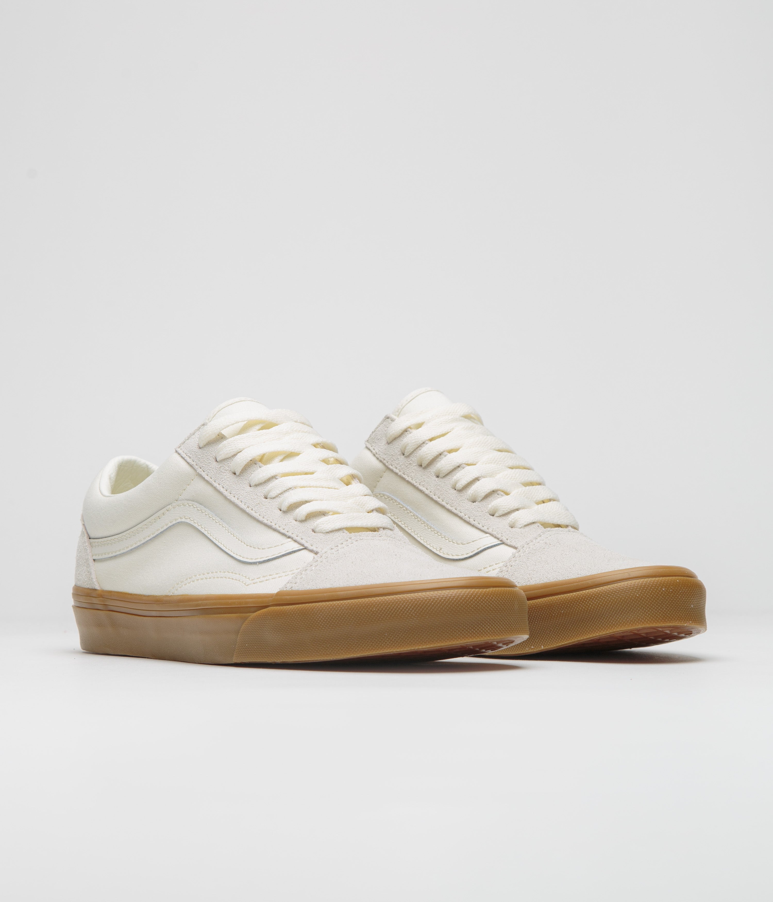 Vans Old Skool Shoes - Marshmallow / Gum | Flatspot