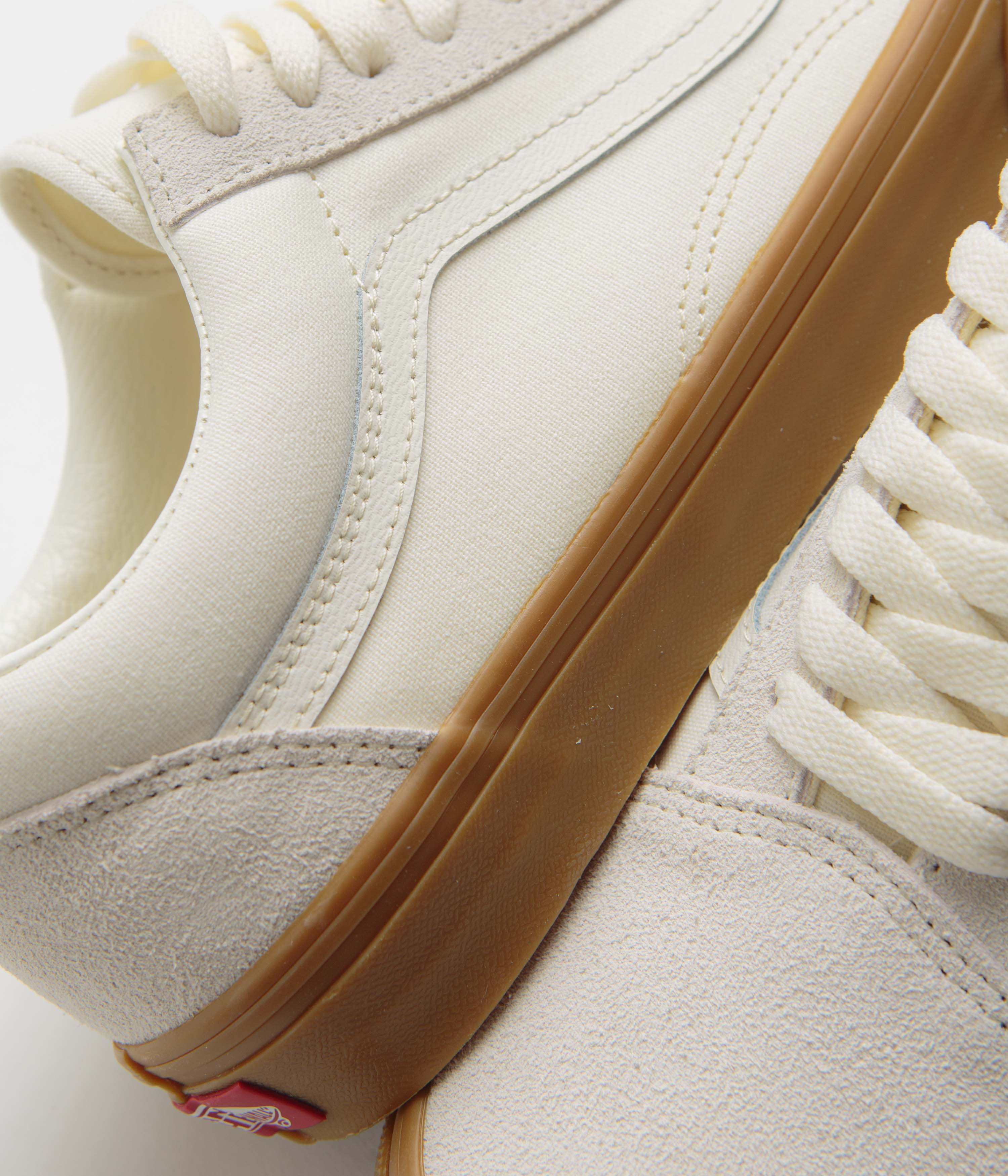 Vans Old Skool Shoes - Marshmallow / Gum | Flatspot